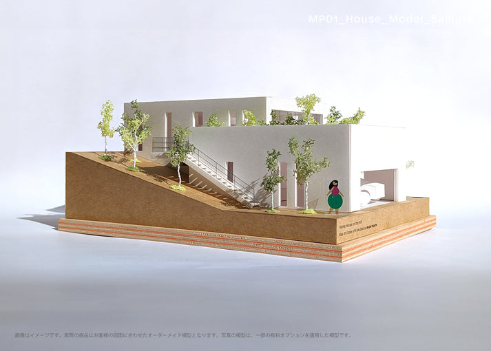 [For the completion commemoration] Custom-made architectural model: MP ...