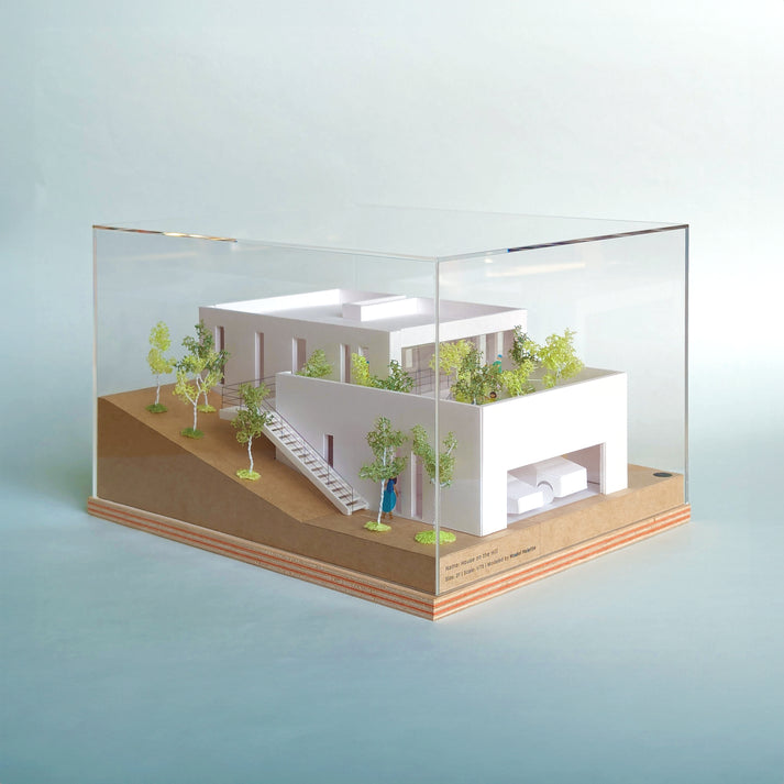 [For the completion commemoration] Custom-made architectural model: MP ...